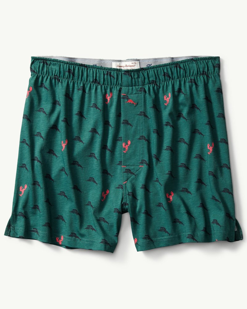 Marlin Lobster Knit Boxers