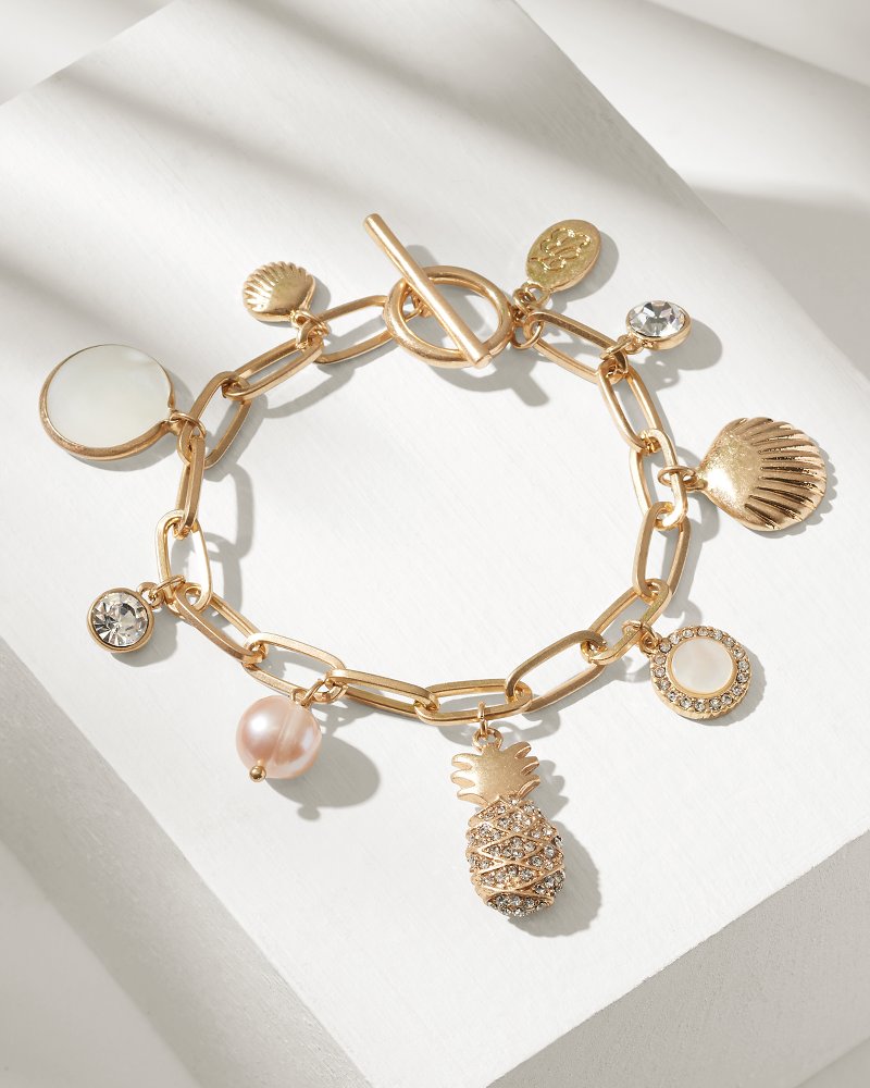 Island Essence Multi-Charm Bracelet