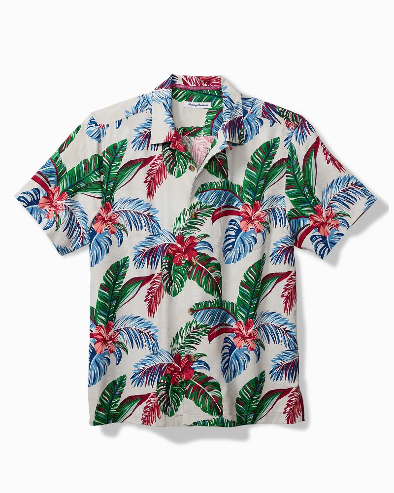 Big & Tall Frond Fusion IslandZone Camp Shirt