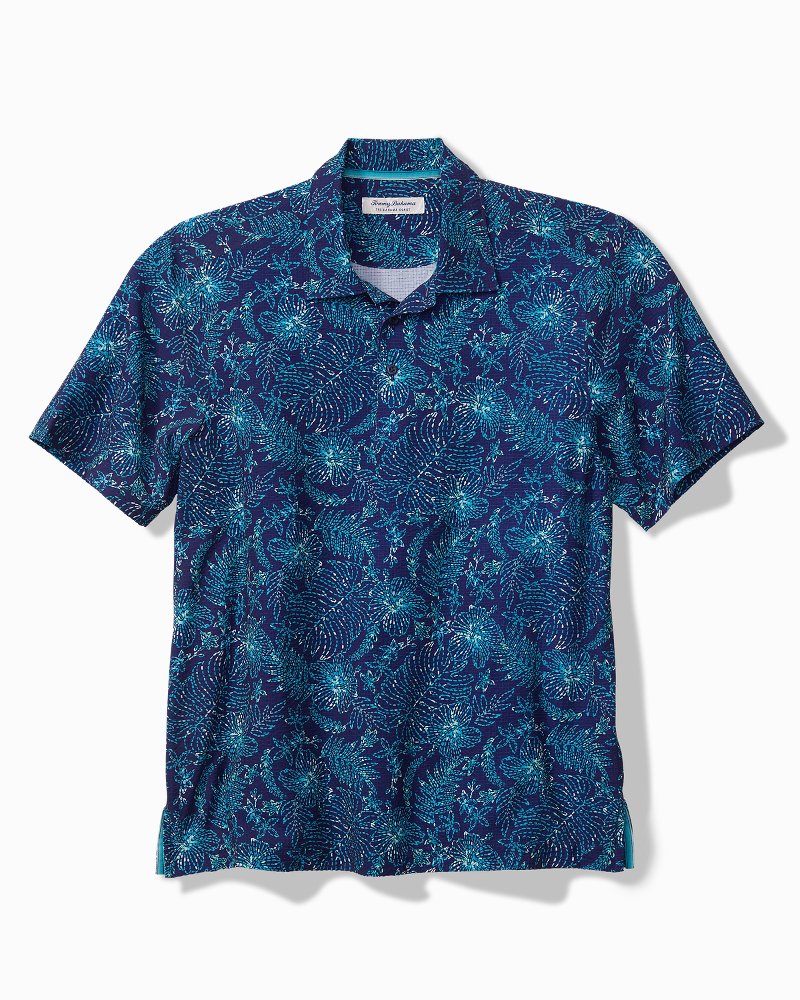 Bahama Coast Azul Burst IslandZone® Polo