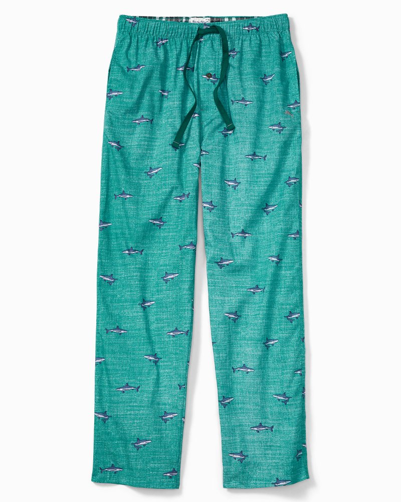 Green Sharks Lounge Pants